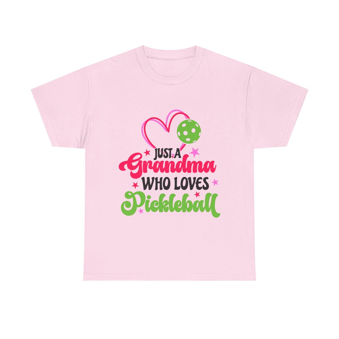 Pickleball Gift for Grandma - Women Sports Tee - Birthday or Mother's ...
