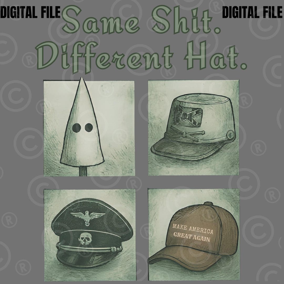 Same Shit Different Hat PNG, Anti Trump Political PNG, Funny Protest ...