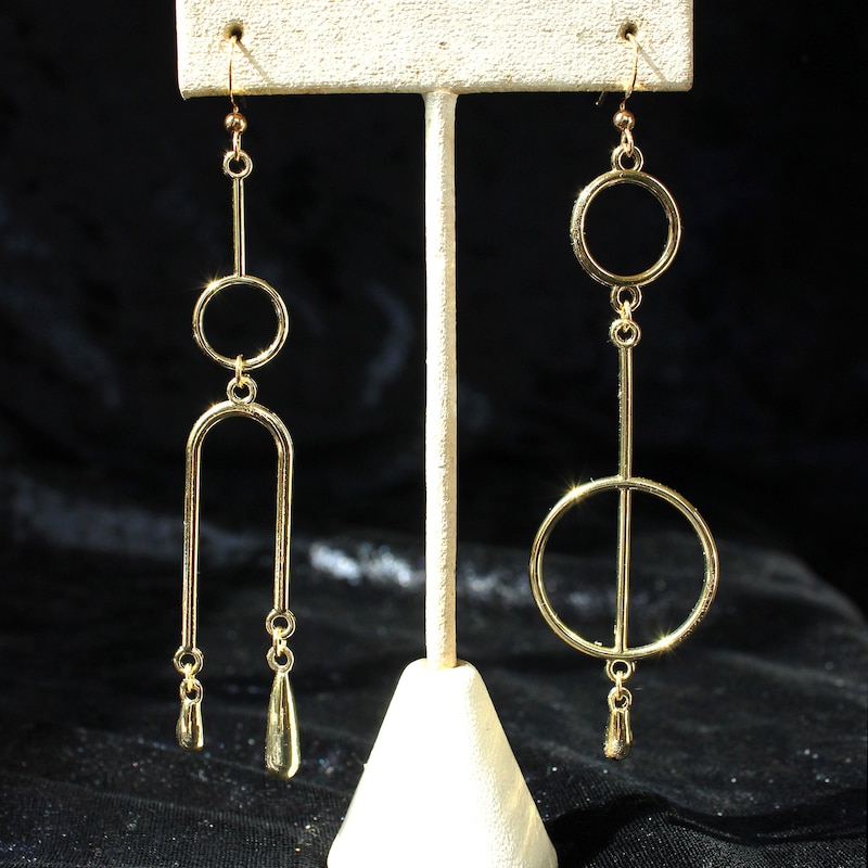 Asymmetrical Earring - Etsy