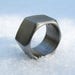 Hex Nut Ring Stainless Steel Unisex Geometric Industrial - Etsy