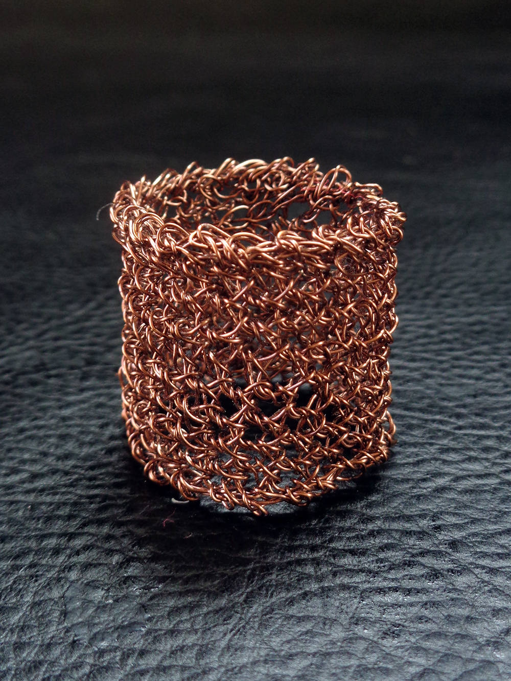 Wire crochet ring statement band ring boho bridal jewelry | Etsy