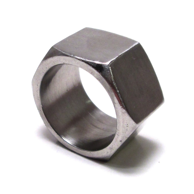 Hex Nut Ring - Etsy