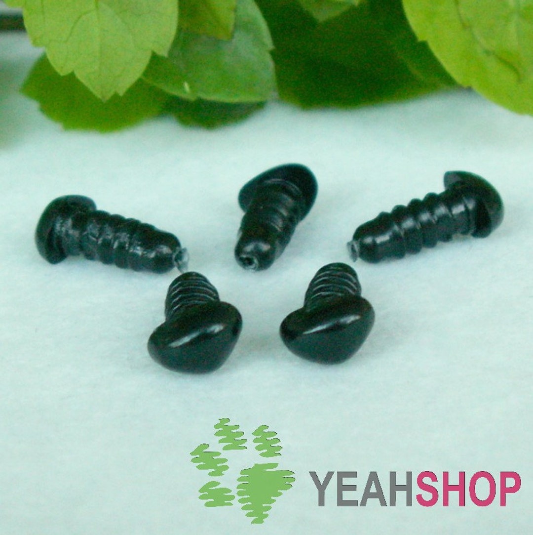 6mm Triangle Safety Nose / Plastic Doll Nose 50pcs Black / - Etsy