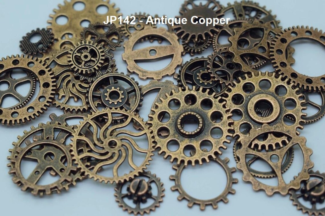 Antique Brass / Antique Silver Metal Pendants / Charms - Etsy