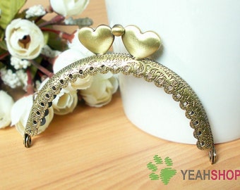 Half Round Lace-edge Embossed Purse Frame 8.5cm / 3.3 Inch - Etsy