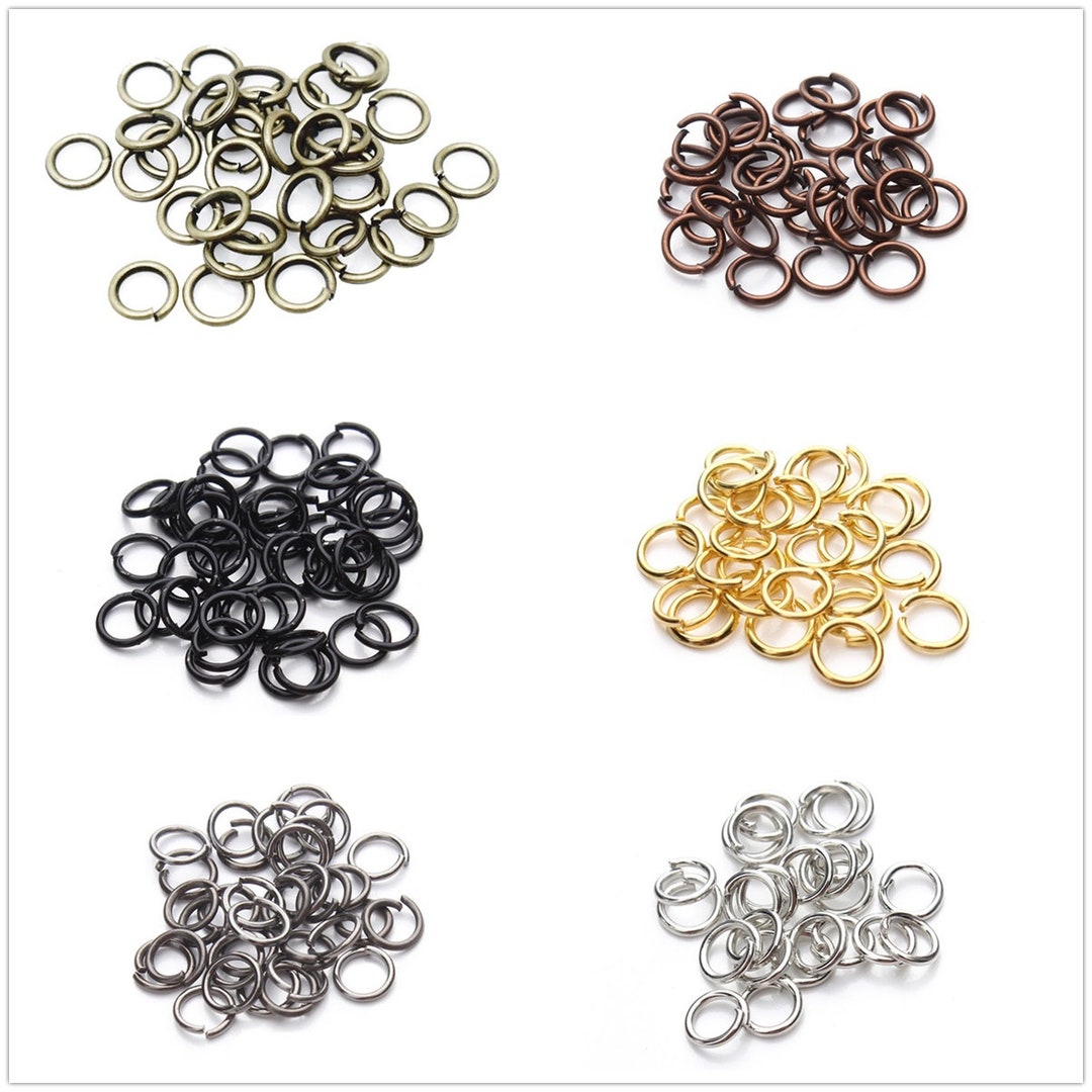 7mm Metal Round Jump Rings / Metal Rings Bag Toys Jewelry - Etsy