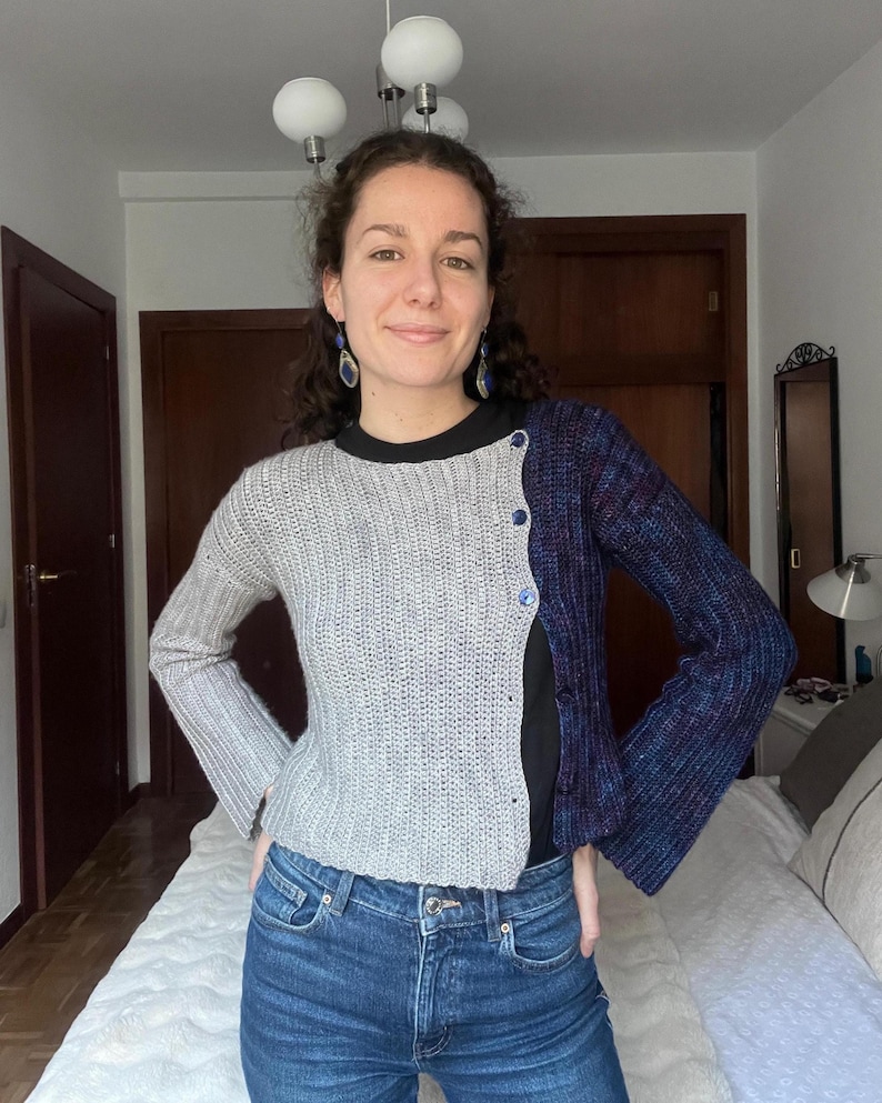 Crochet Sweater Pattern (PDF Download)— Modular Sweater Design - Etsy UK