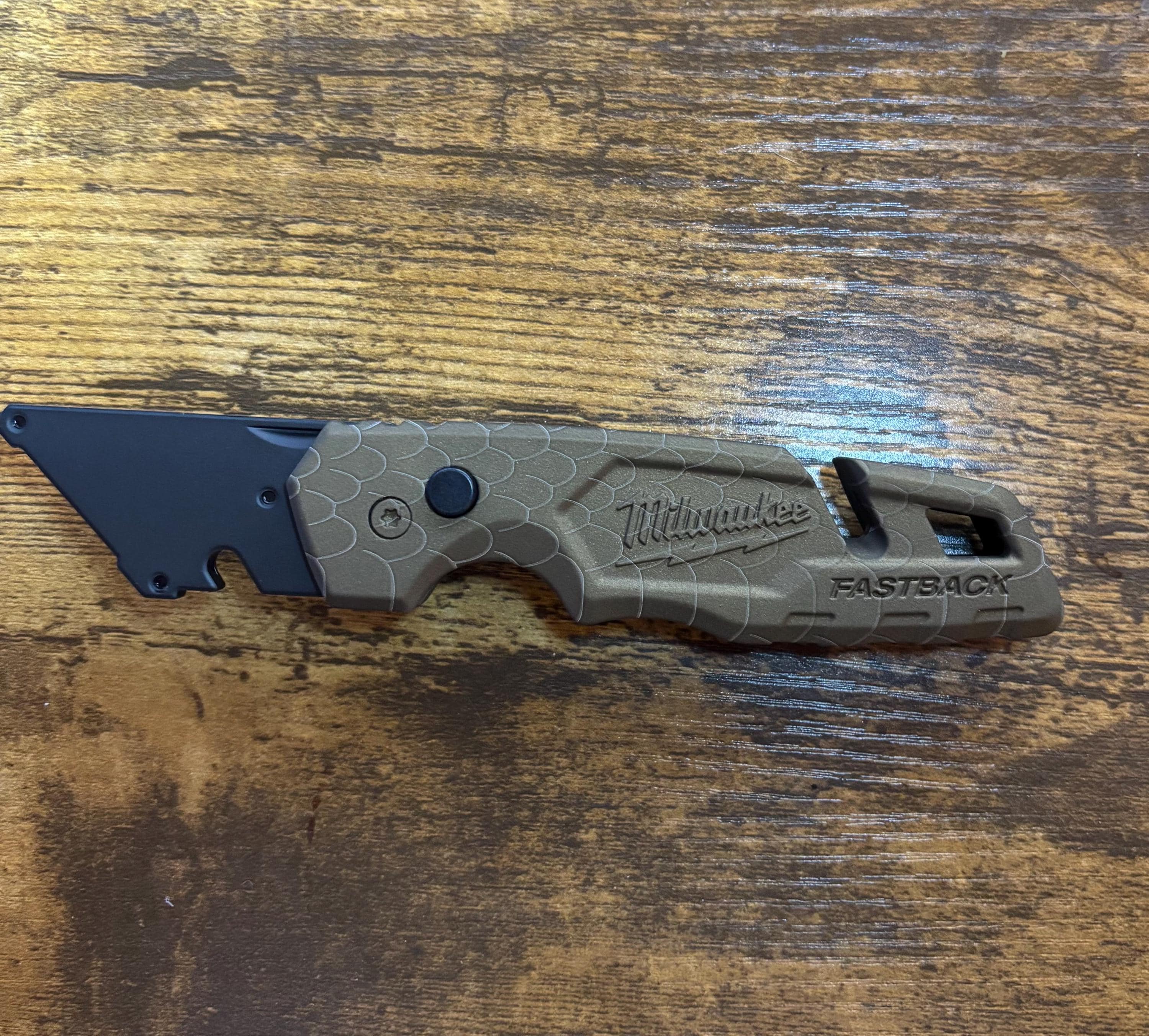 Fully Custom 6in1 Milwaukee Fastback Screwdriver Box Cutter: Damascus ...
