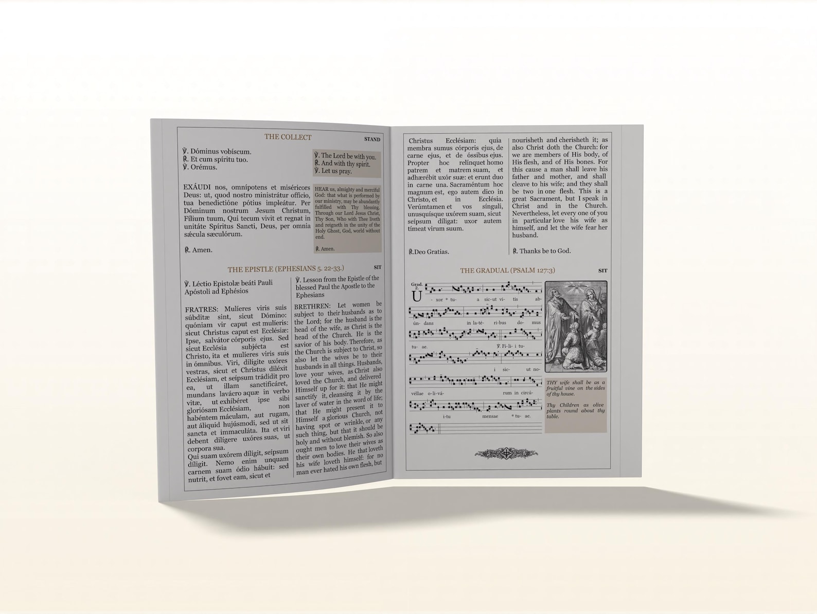 Catholic Wedding Mass Booklet Template: Latin Rite, TLM Nuptial Mass ...