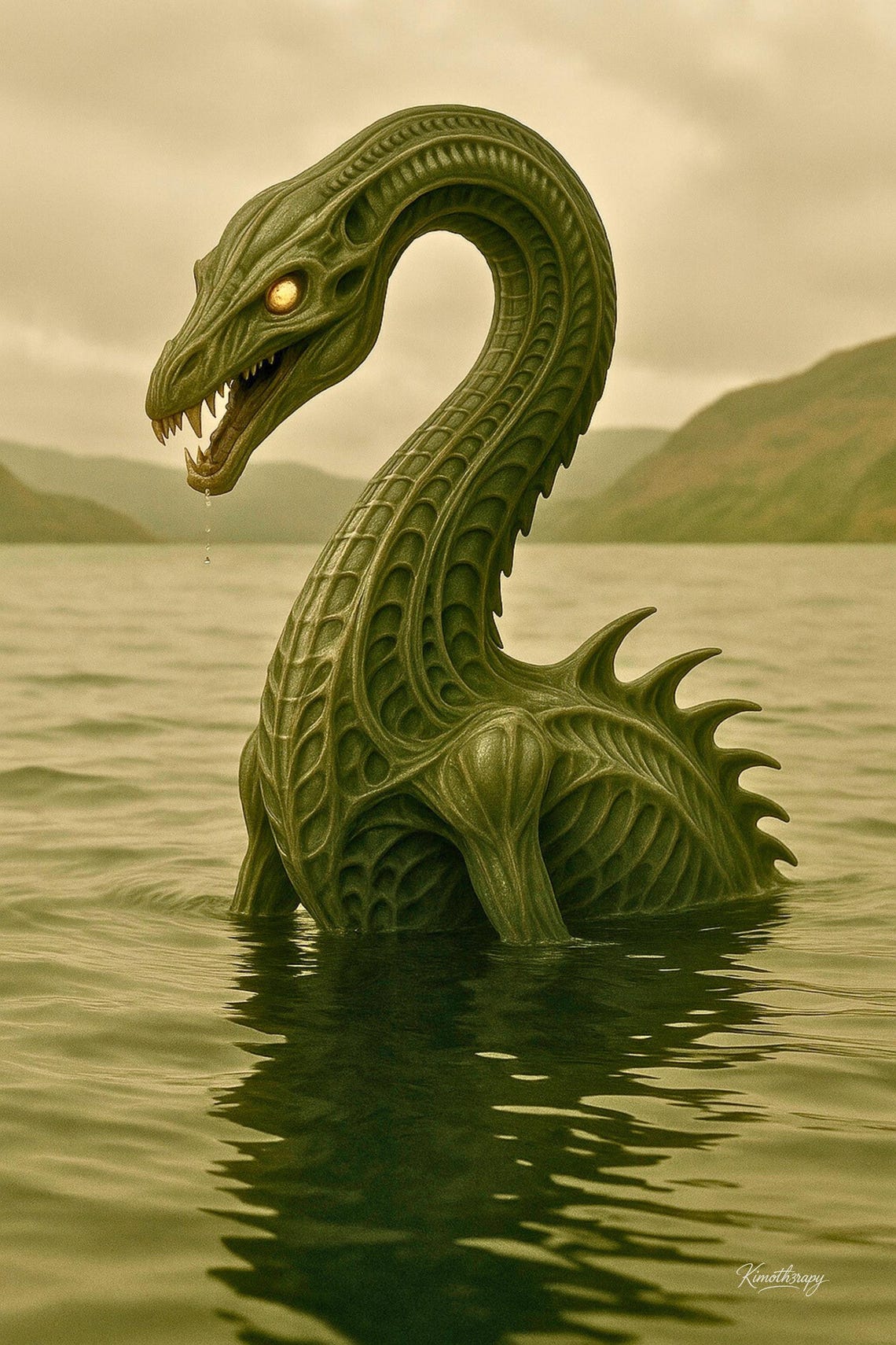 Loch Ness Monster – the Abyssal Serpent Cryptid Series by Kimoth3rapy ...