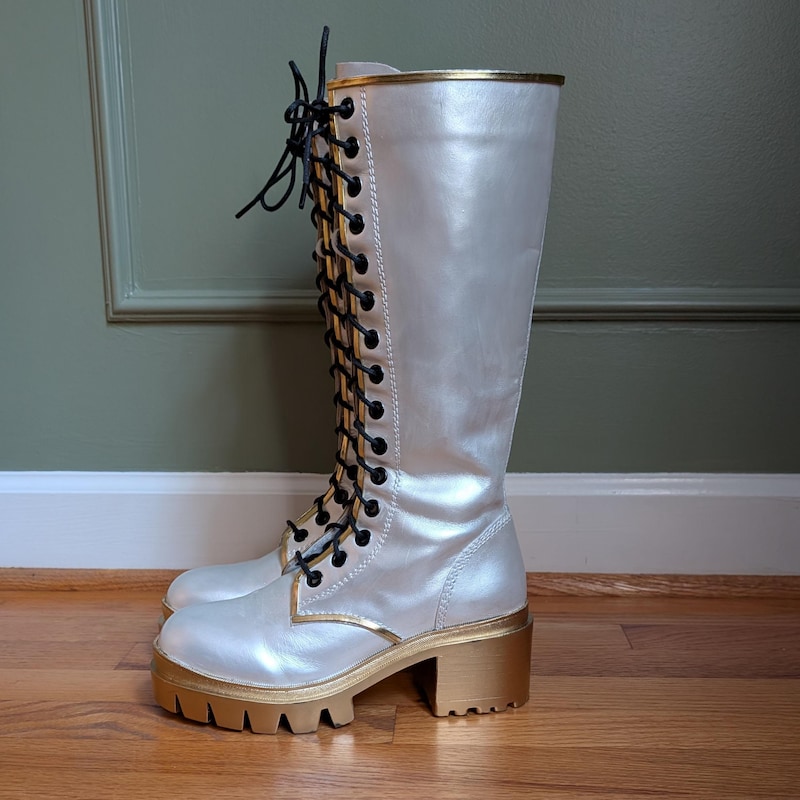 Kpop Demon Hunters Rumi Cosplay Shoes Kids Boots Girls - Etsy