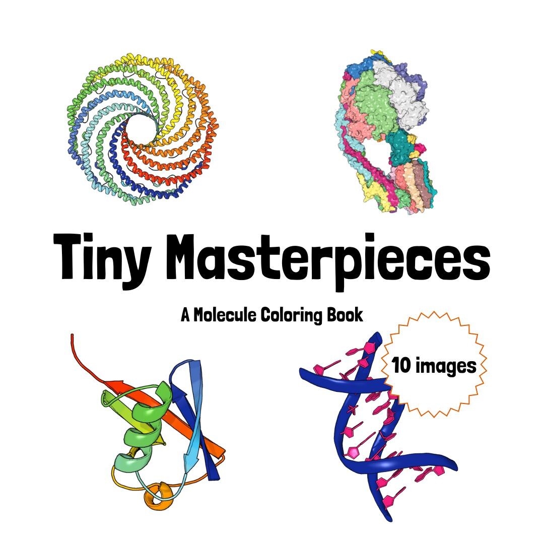 Molecular Biology Coloring Book | Science Education Printable | Instant ...