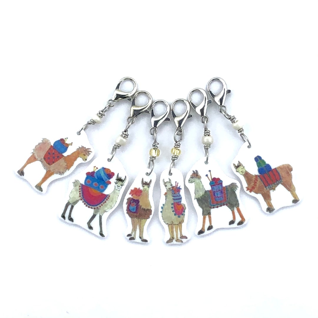 Llama Llama! Progress Keepers, Crochet Markers - Etsy