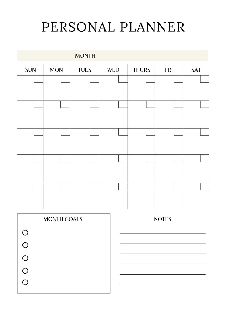 Manifestation Planner Canva Template With Master Resell Rights ...