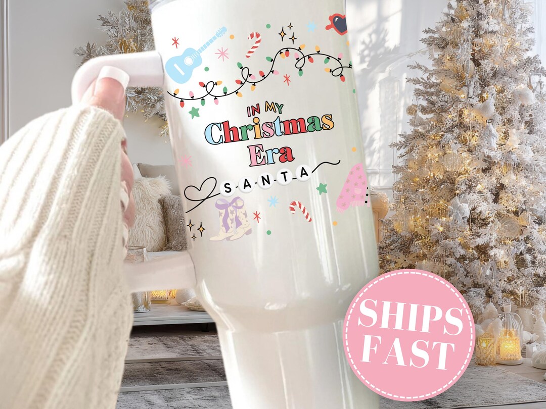 In My Christmas Era Tumbler Christmas Era 40oz Merry Christmas Cup ...