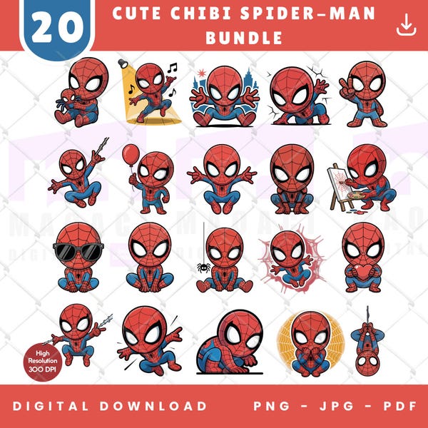 Spiderman Stickers - Etsy