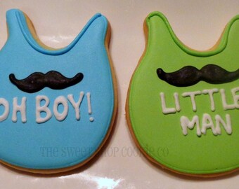 Little Man Cookies - Etsy