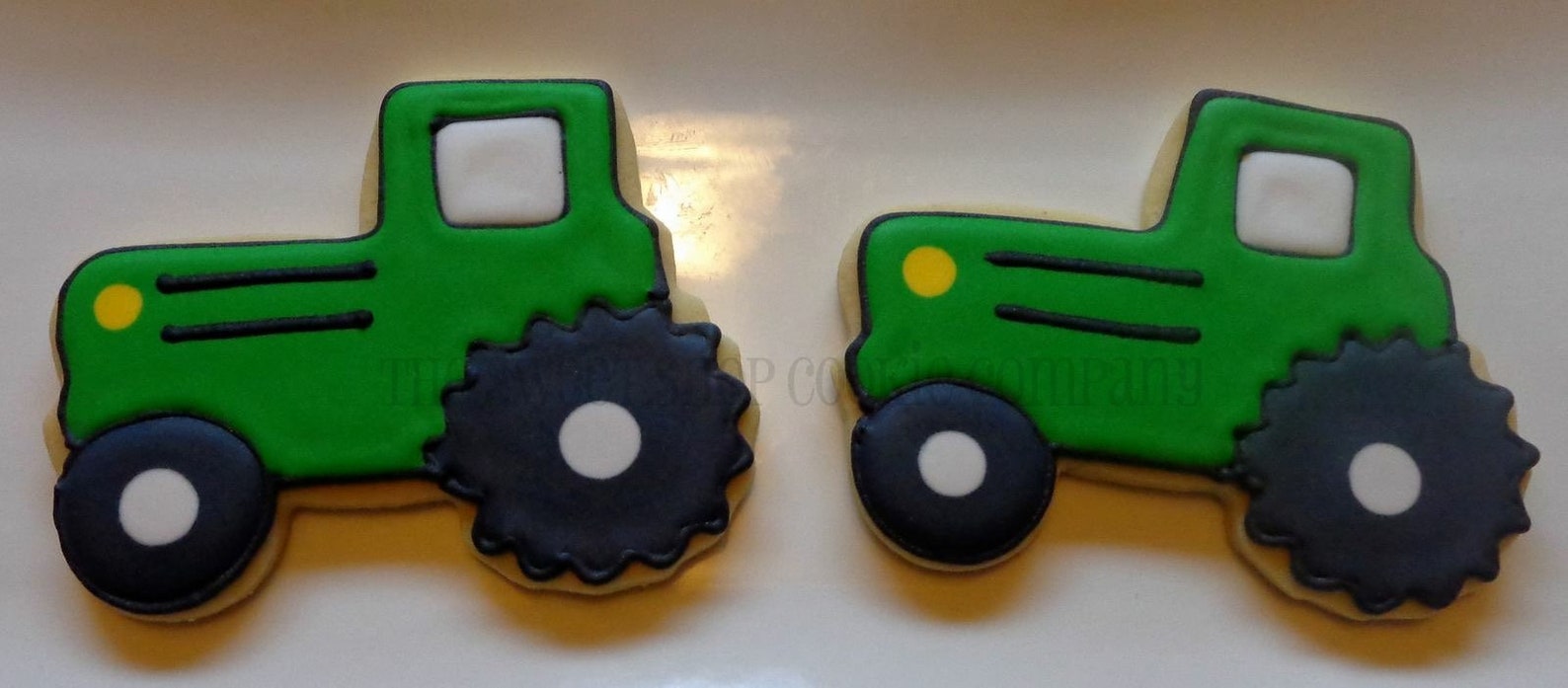 Tractor Cookies 1 Dozen - Etsy