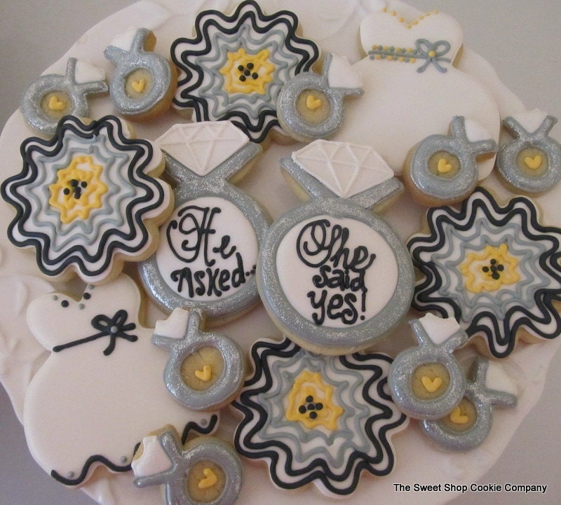 Engagement Cookie Assortment | Etsy