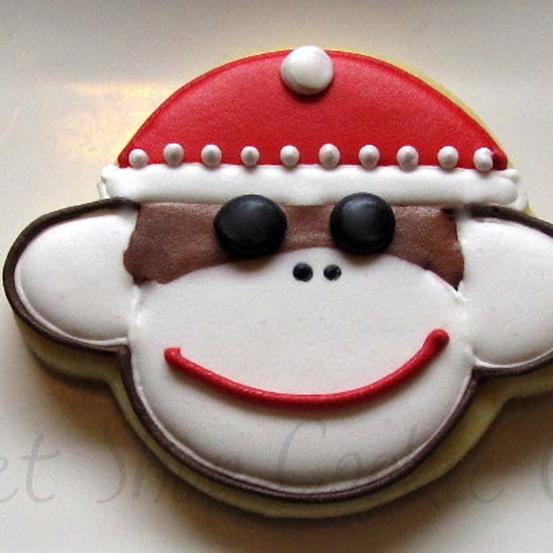 Monkey Cookies - Etsy
