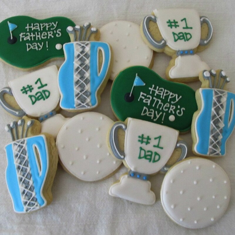 Golf Themed Cookies - Etsy