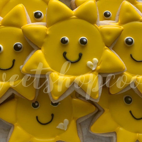 Sunshine Cookies - Etsy