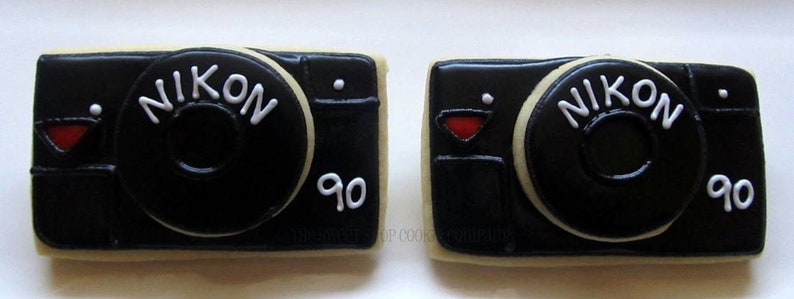 Camera Cookies 1 Dozen - Etsy