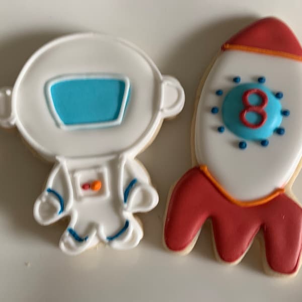 Astronaut Cookies - Etsy