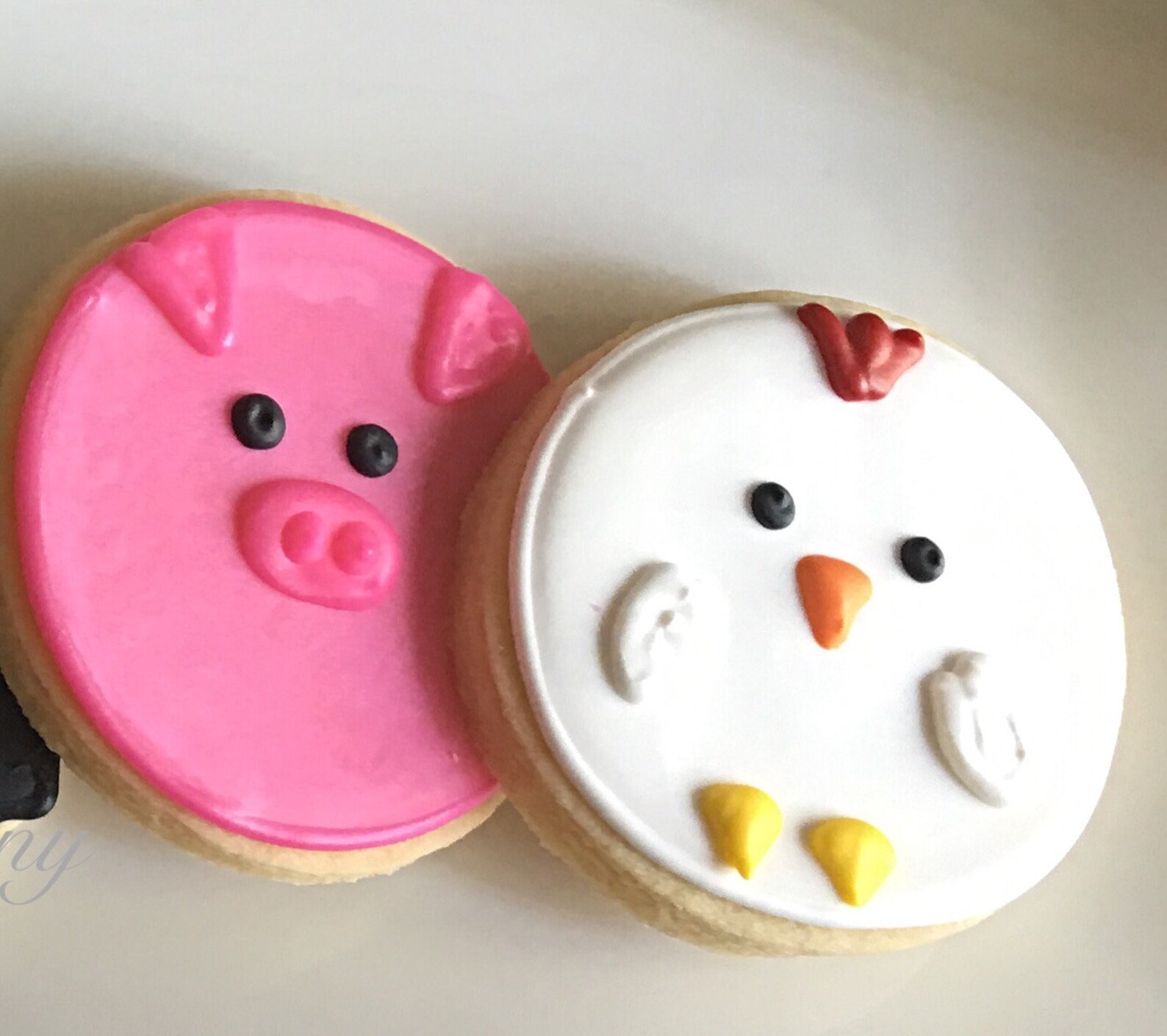 Farm Animal Cookies 1 Dozen - Etsy