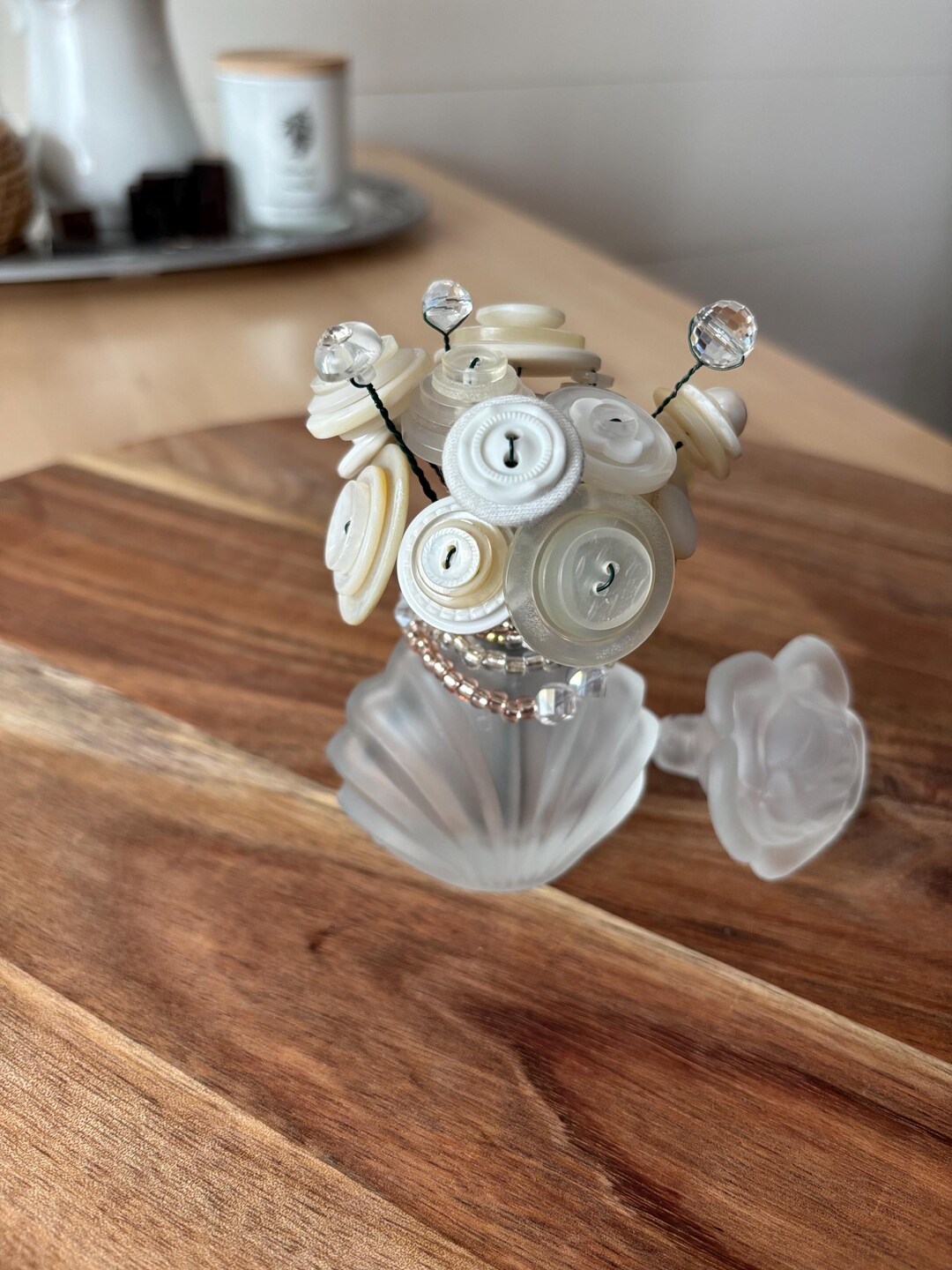 Button Flower Bouquet - Etsy