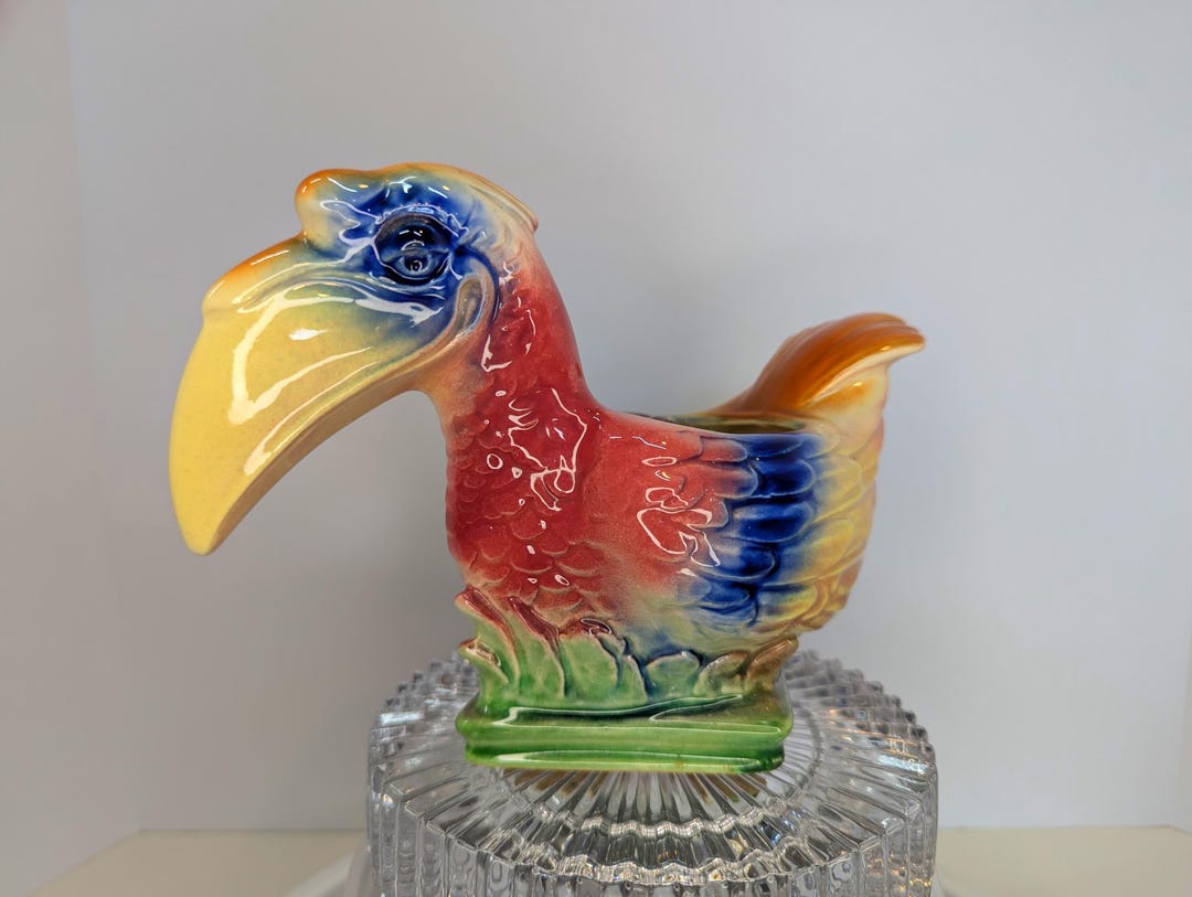 Vintage Royal Copley Ceramic Toucan Planter - Etsy