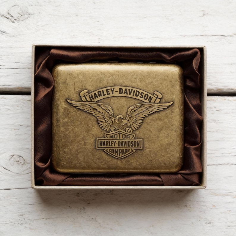Custom Engraved Cigarette Case, Laser Engraved Metal Tobacco Case ...