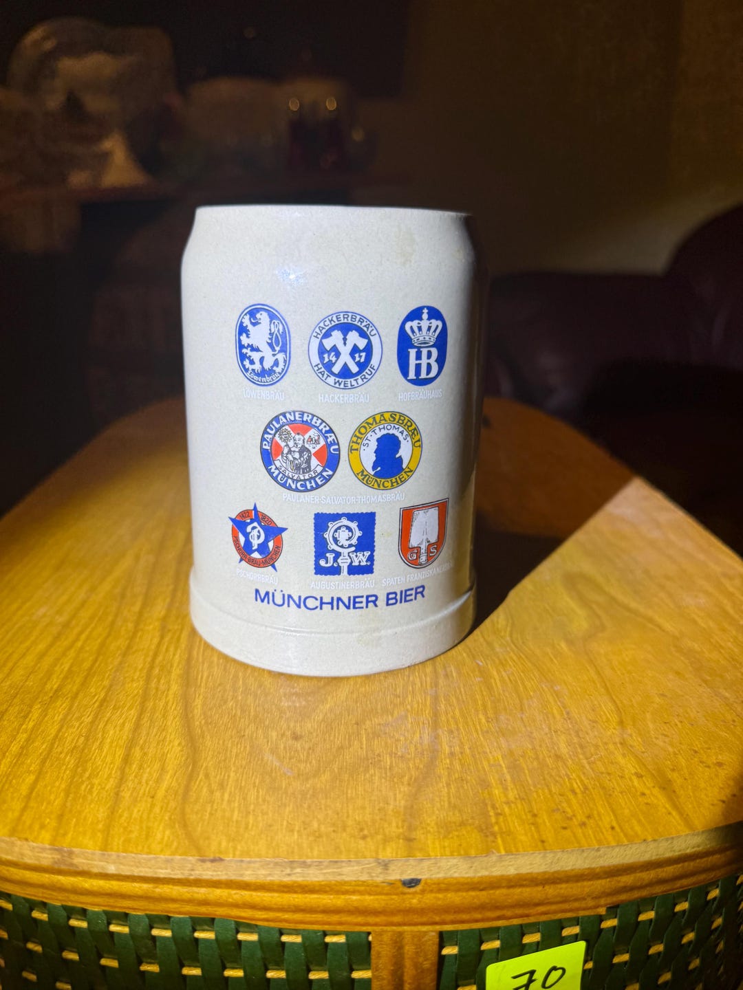 Munchner Bier German Stoneware Pub Beer Logos Stein W Germany - Etsy