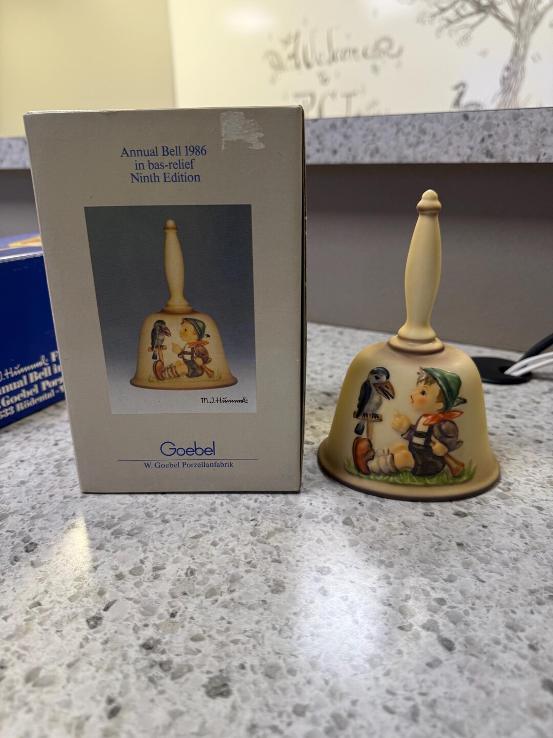 MJ Hummel Annual Bell 1986 in Bas Relief Ninth Edition - Etsy
