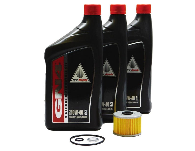 1987-1988 1992 Honda Fourtrax 250X TRX250X 2x4 OEM Oil Change Kit H32 ...