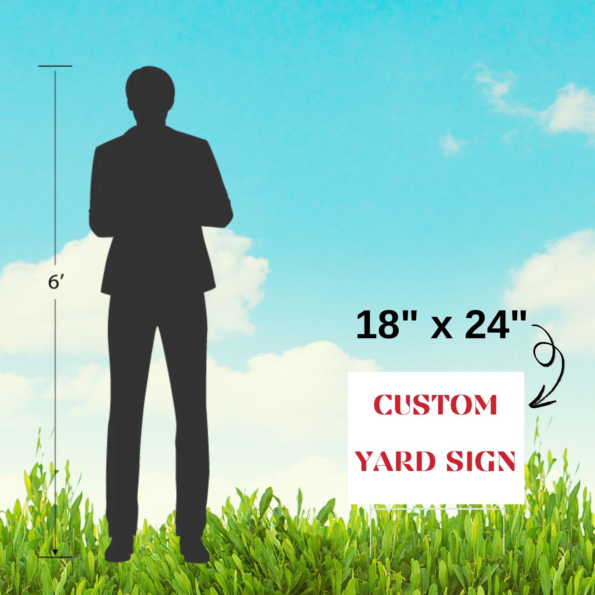 California Yes on 50 Yard Sign – Prop 50 Political Lawn Sign – Support ...