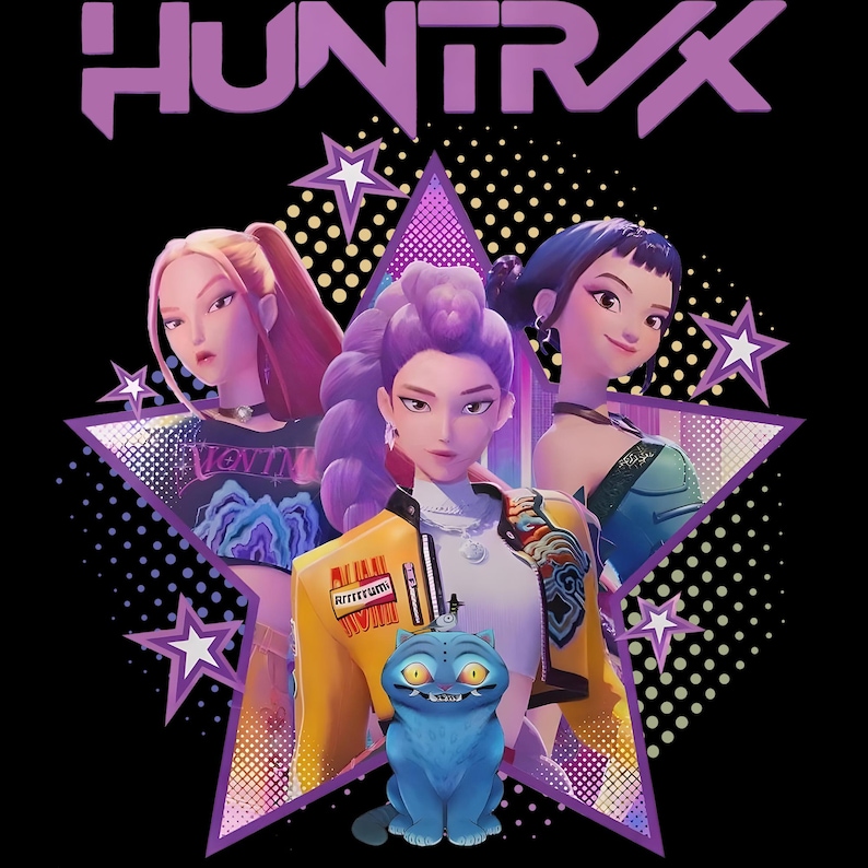 Kpop Huntrix Png: Kpop Demon Hunters Png - Etsy