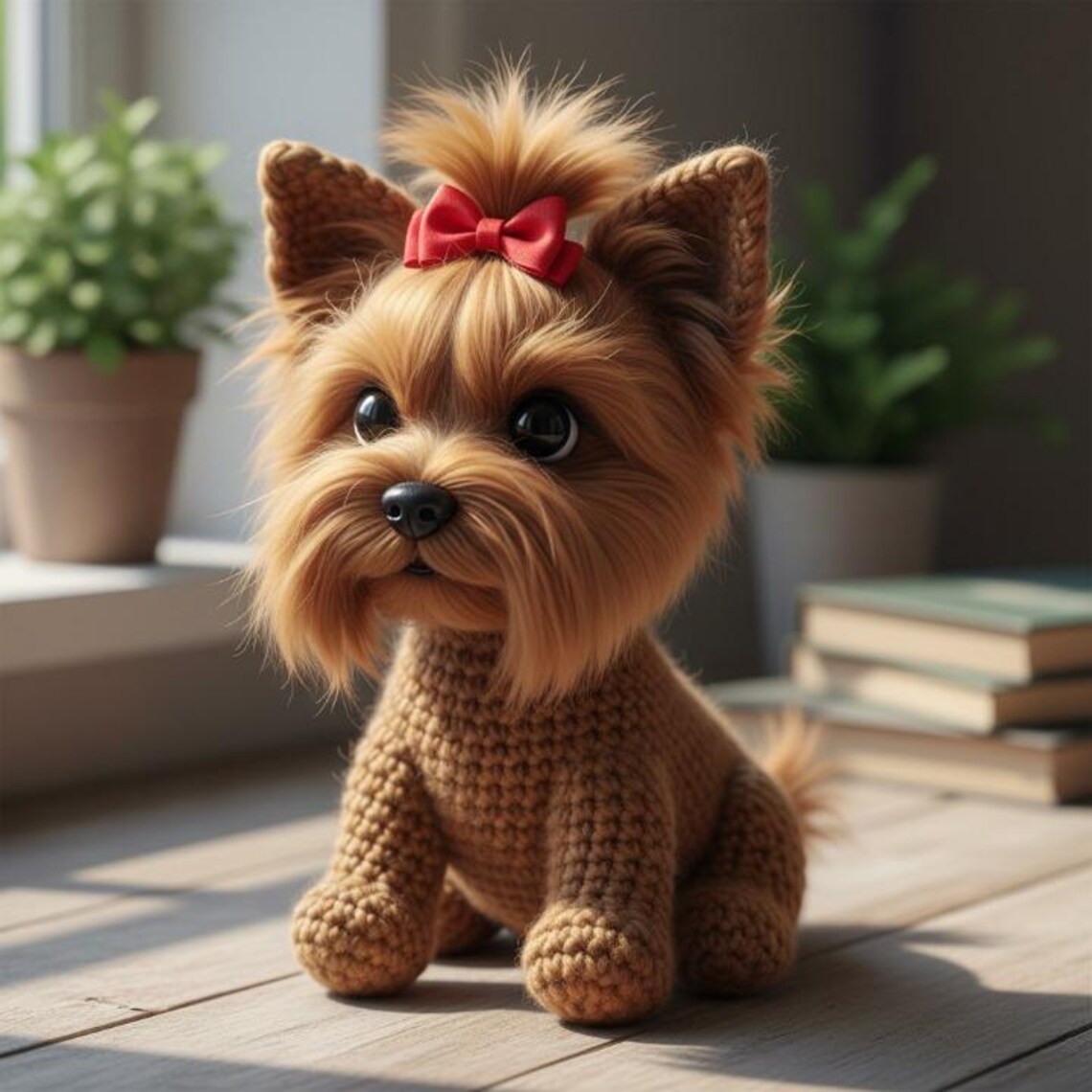 Crochet Yorkshire Terrier Pattern PDF – Cute Yorkie Amigurumi Dog ...