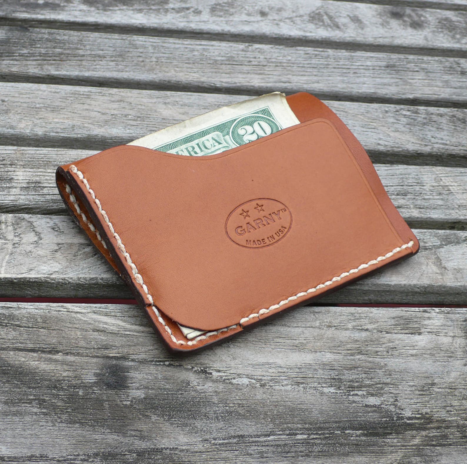Leather Wallet Minimalist Leather Wallet Simple Wallet Thin - Etsy ...