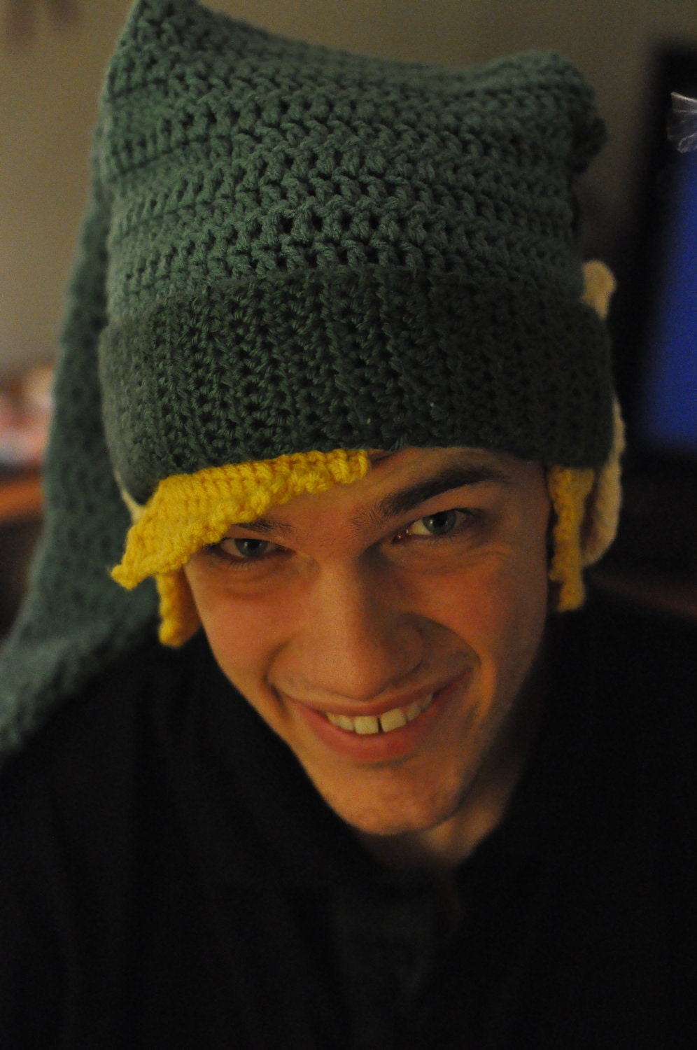 Legend of Zelda Link Stocking Hat With Ears and Hair - Etsy