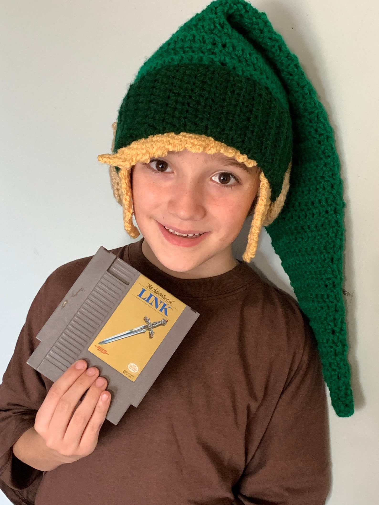 Legend of Zelda Link Stocking Hat With Ears and Hair - Etsy