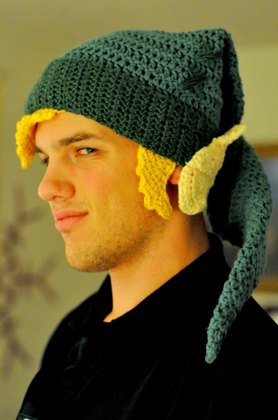 Legend of Zelda Link Stocking Hat With Ears and Hair - Etsy