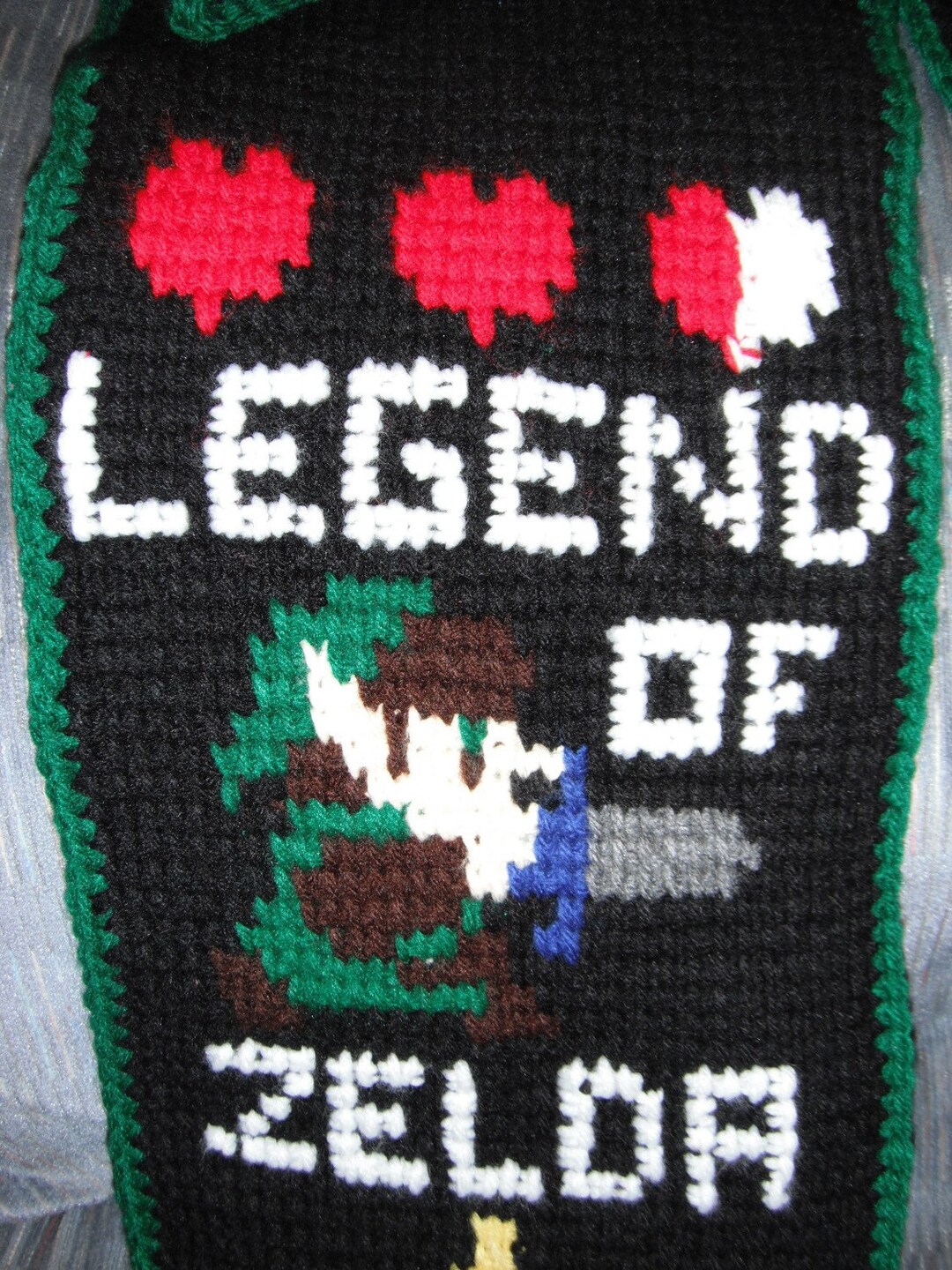 Epic Legend of Zelda NES Scarf - Etsy