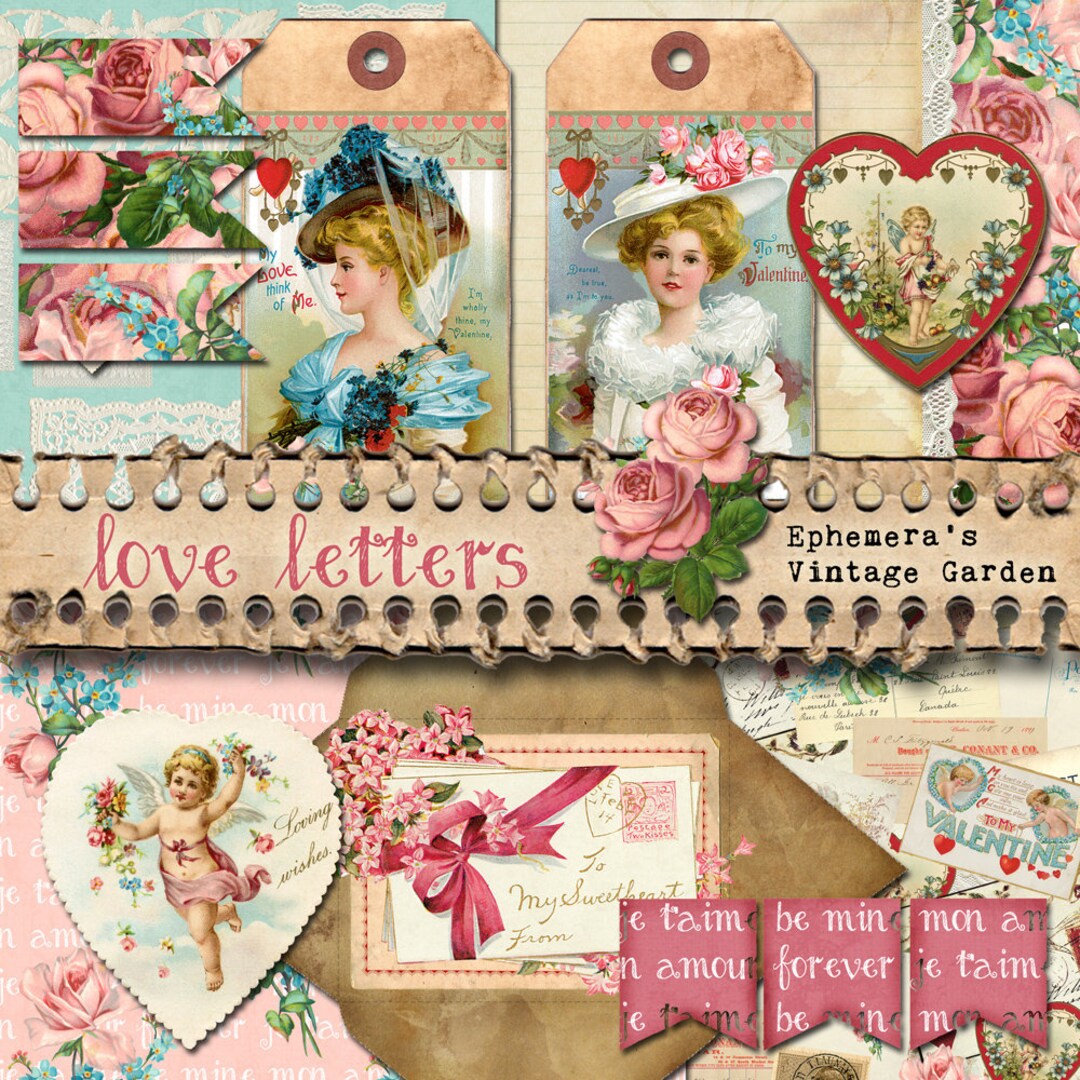 Love Letters Printable Journal Kit - Etsy