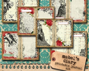 Mabel's Diary Printable Journal Pages | Etsy