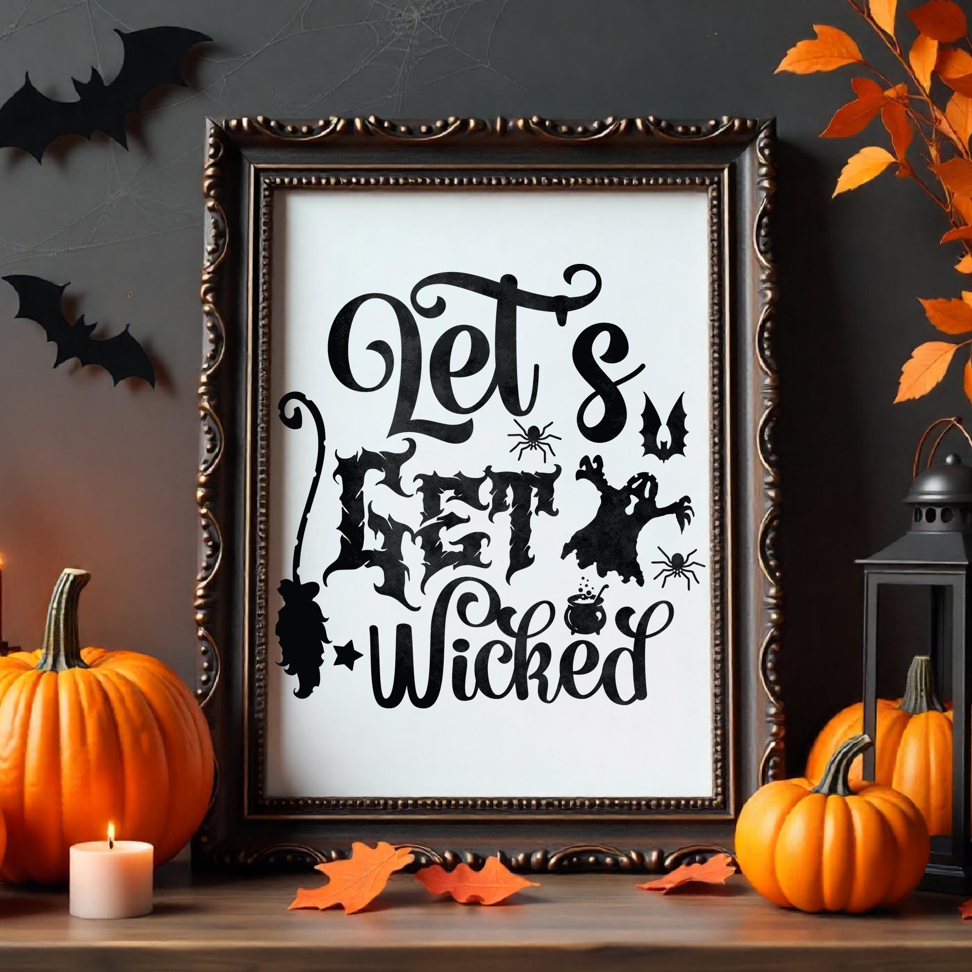 50 Retro Halloween SVG PNG Bundle: Ghost & Spooky Designs (digital ...