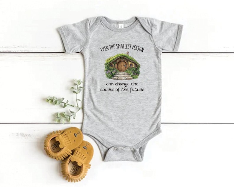 Fantasy Storybook Inspired Baby Bodysuit: “smallest Person” Hobbit ...