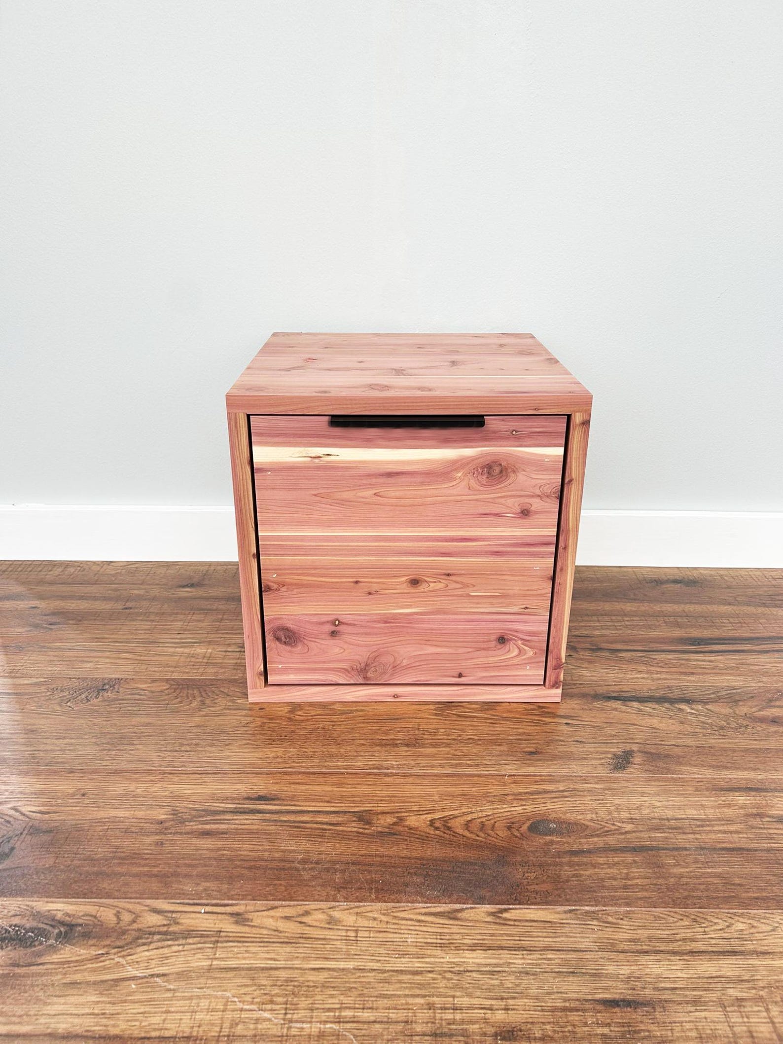 Aromatic Cedar Storage Cabinet, Solid Wood, Single Deep Drawer Chest ...