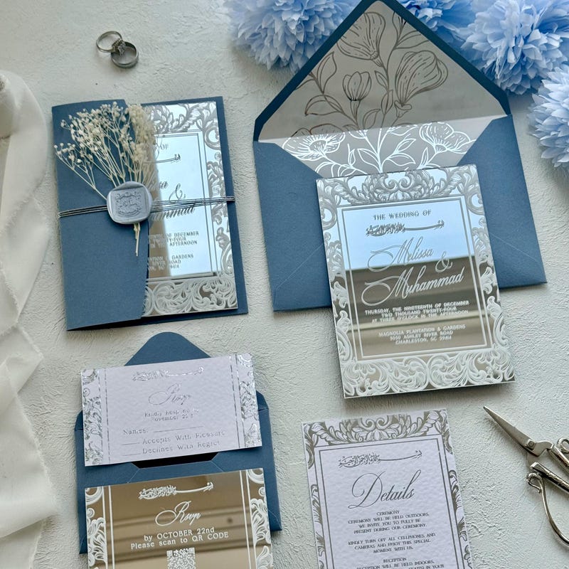 Acrylic Invites Muslim - Etsy UK