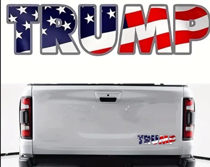 Trump Patriotic Waterproof Vinyl - Etsy